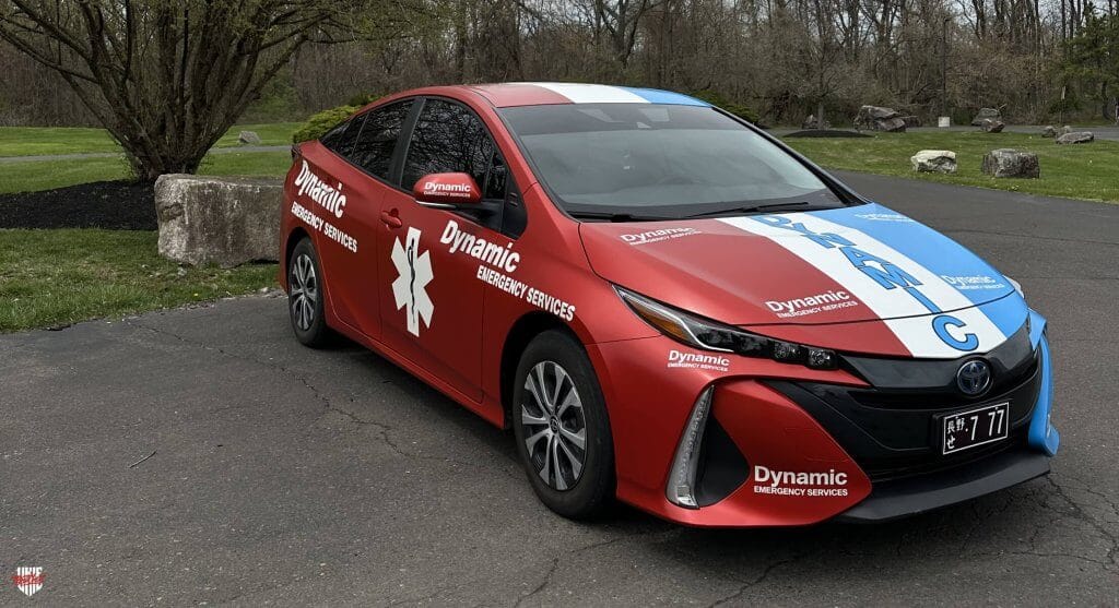 Toyota Vinyl Wrap for Dynamic Emergency Services By Ukie Brothers